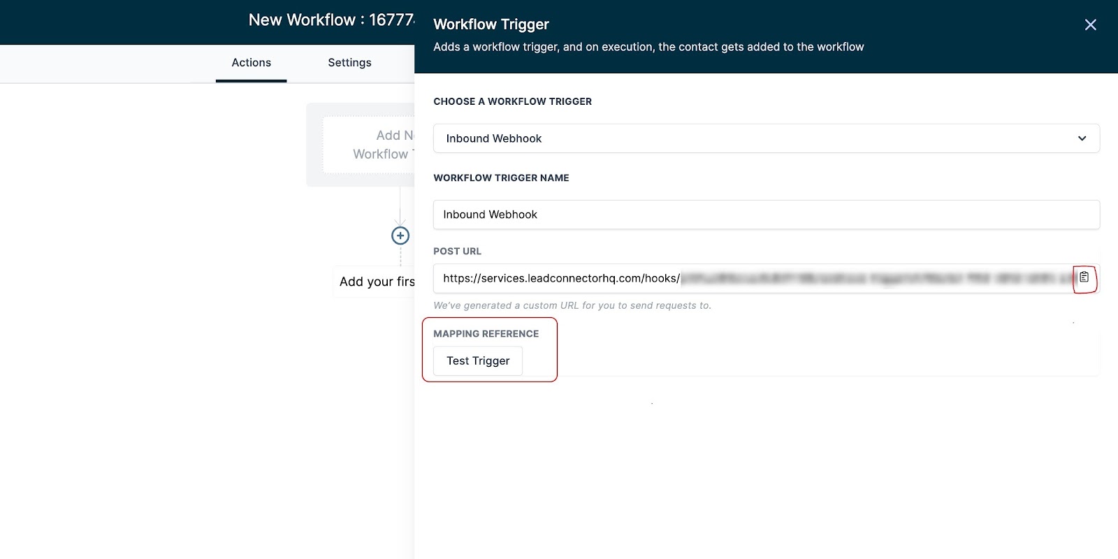 How to use the Inbound Webhook Workflow Premium Trigger? – Knowledge Base