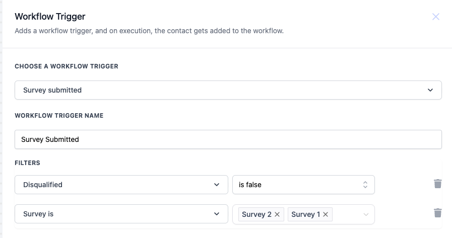 Workflow Trigger - Survey Submitted – Knowledge Base