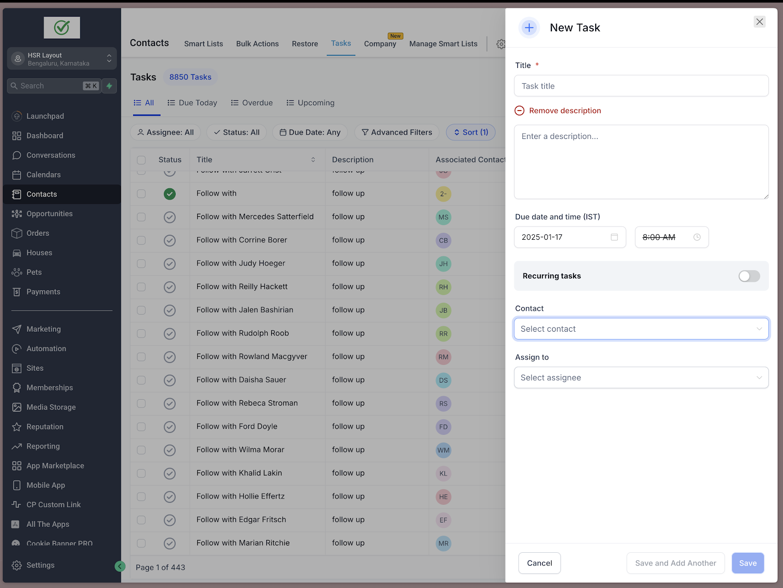 Task Management – Knowledge Base